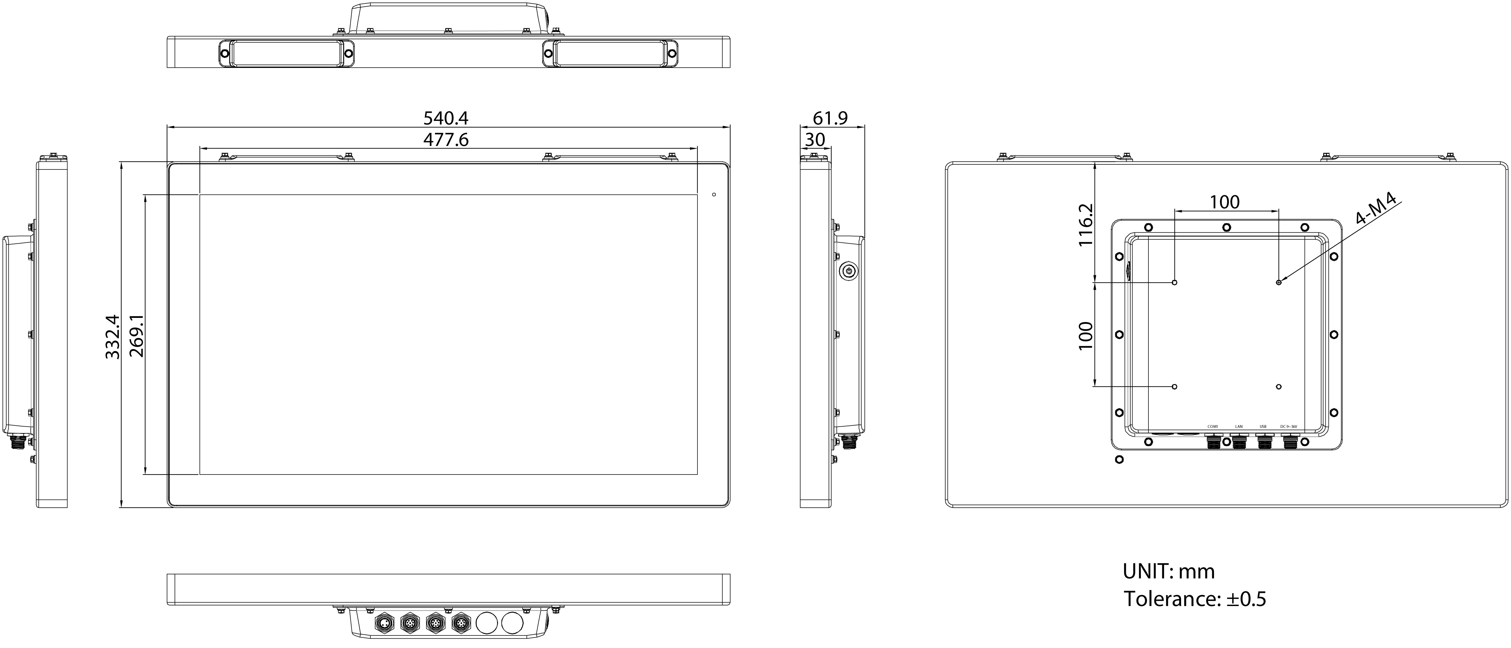 EAGLE AP 21-PT-SR | Intel® Core™ i3-1115G4E [Stainless Steel 316L ...