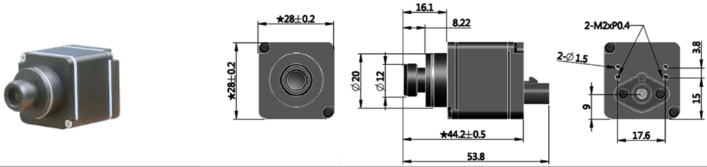 CMOS sensor camera | FAKRA - AC-IMX390-H60 [1920x1080 @30fps, LFM, HFOV ...